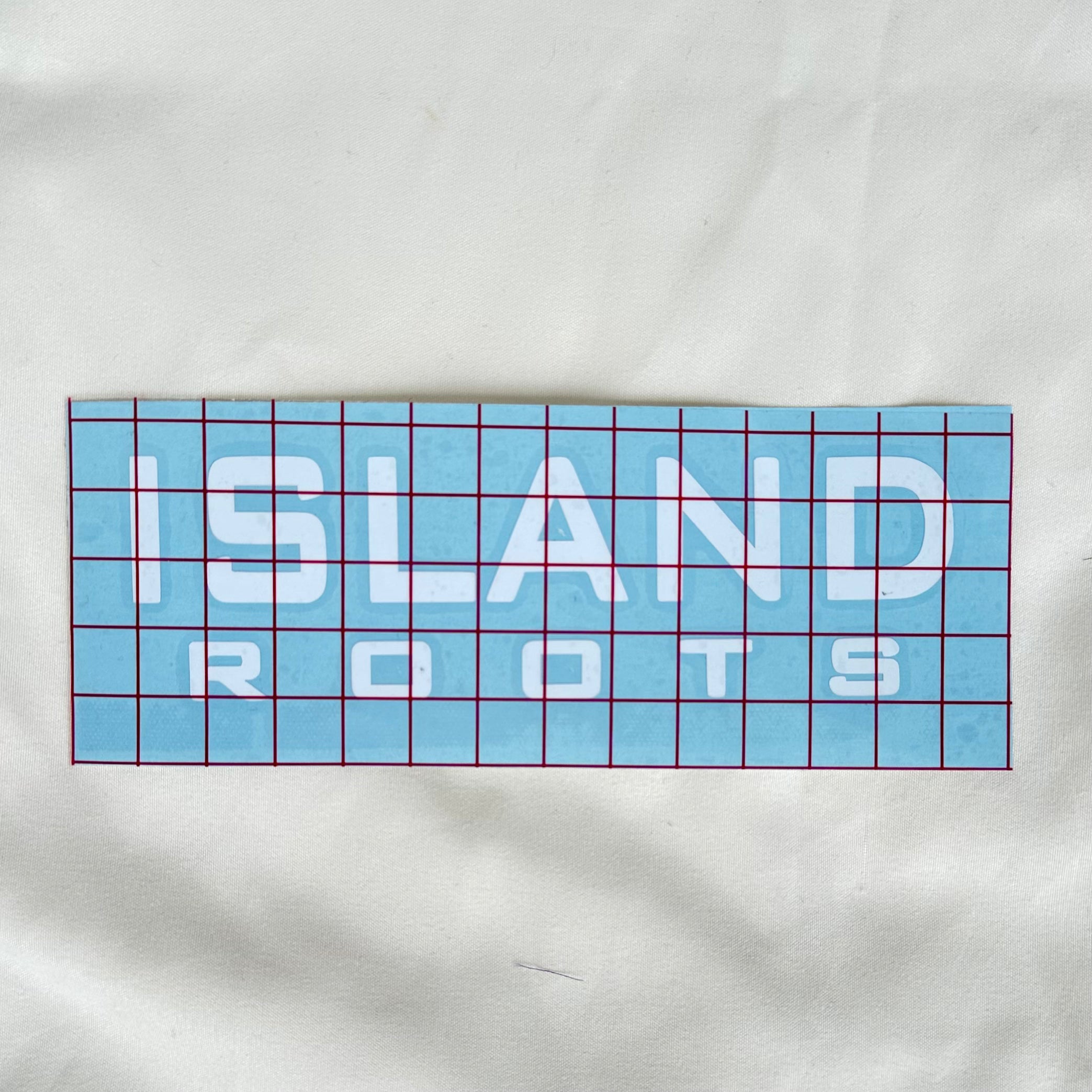 Island Roots Window Vinyl Decal